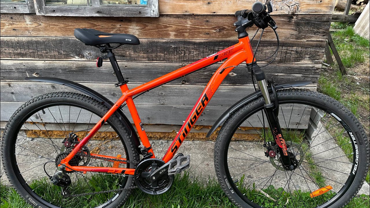 Велосипед Stinger Element STD 27.5 (2022) - YouTube