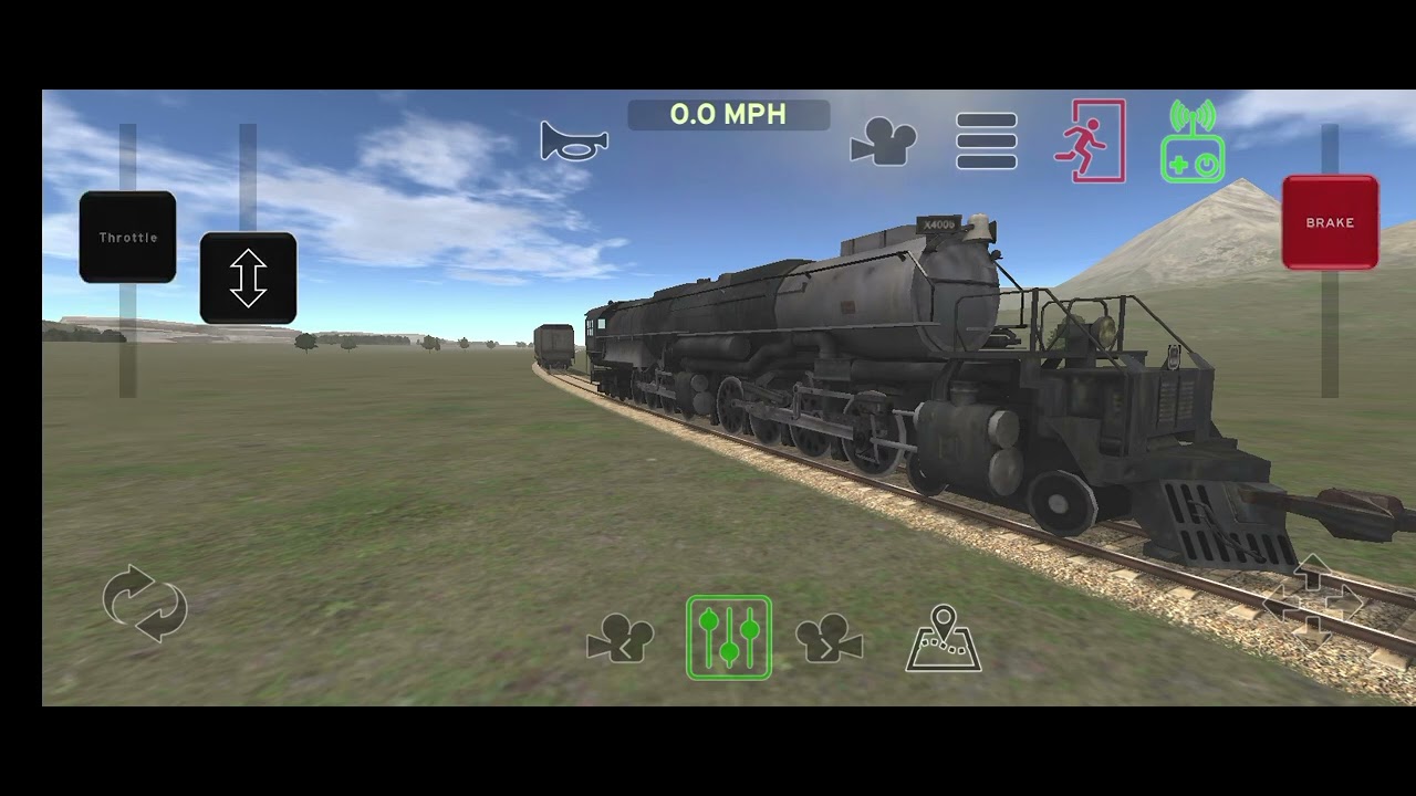 big boy wheel slip in train and rail yard Simulator - YouTube
