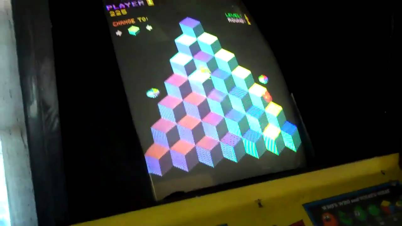 Qbert arcade game for sale - YouTube