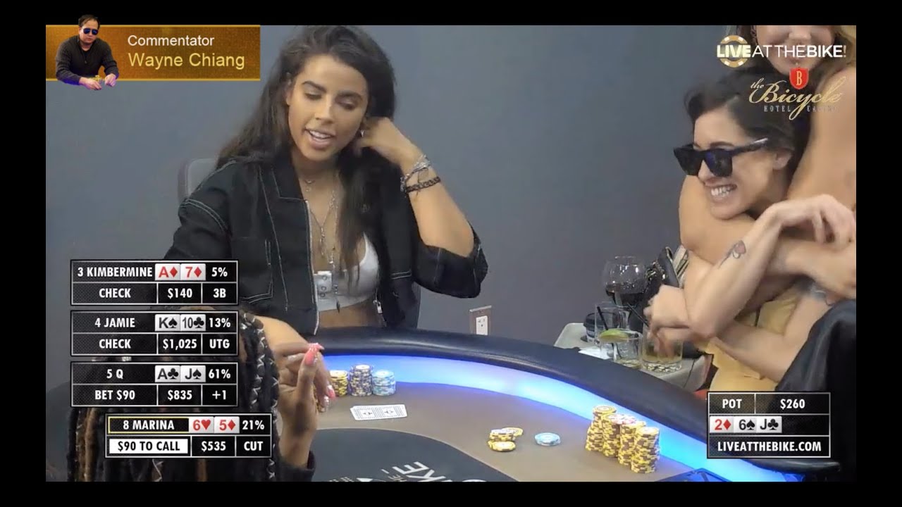 ♥♦♠♣Ladies Night Poker w/ Marina Mendes, Amber Closests, Ps&Qs & Bri ...