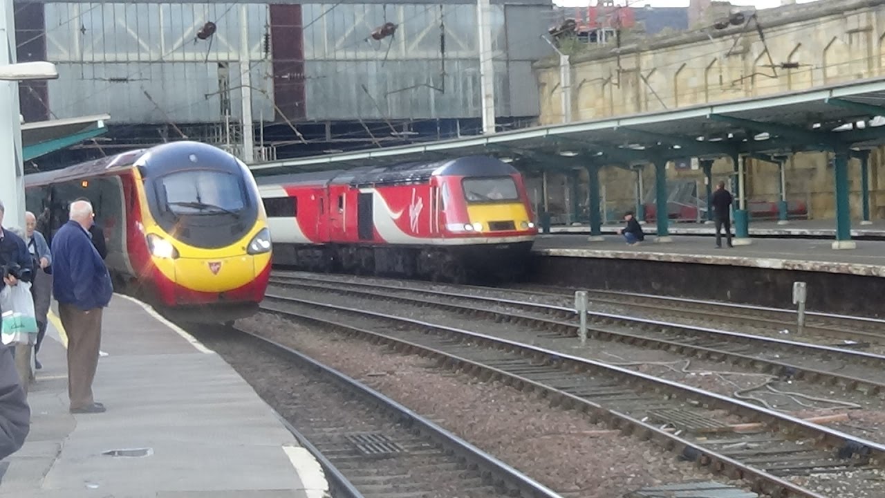 Trains at Carlisle - WCML 15/10/2016 - YouTube