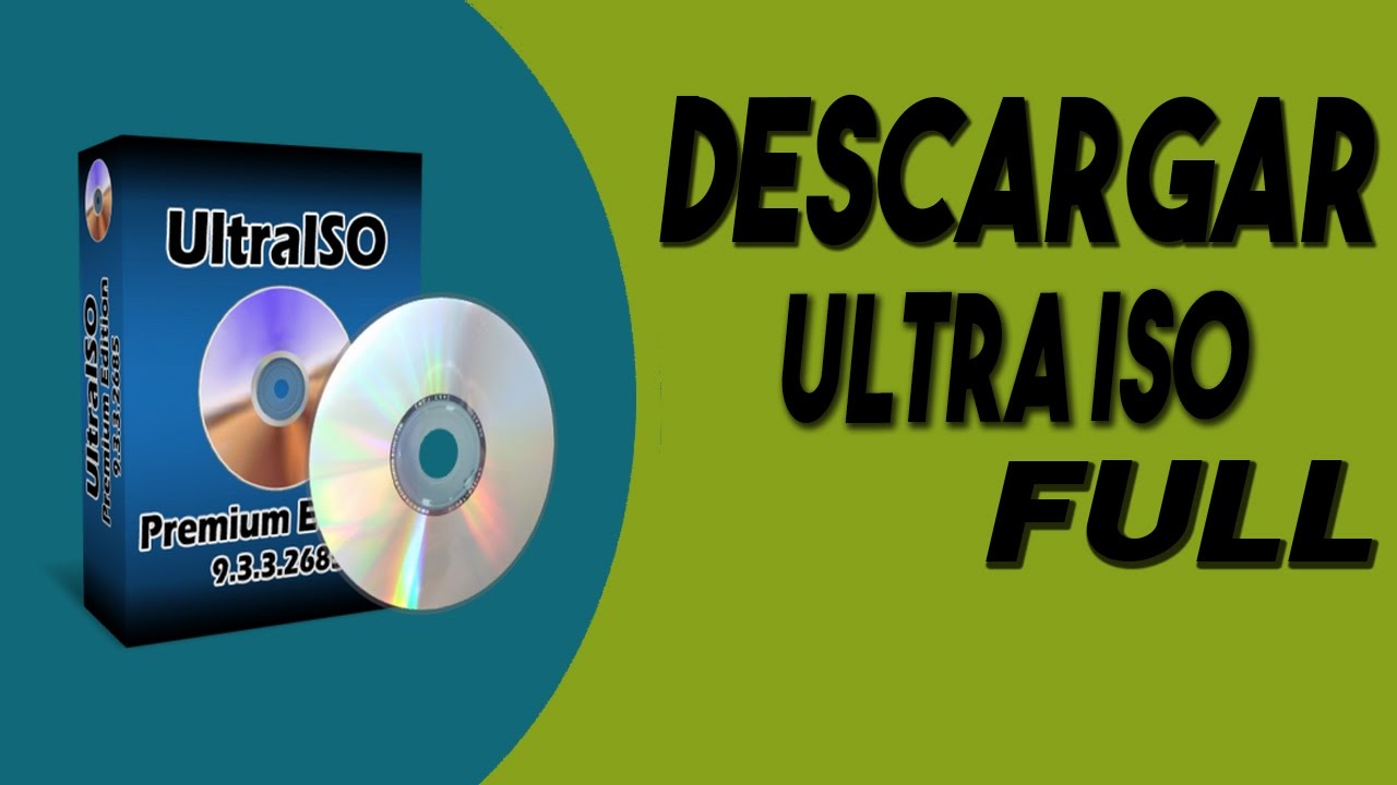 COMO DESCARGAR UltraISO Ultima Versión [Full Español] - YouTube