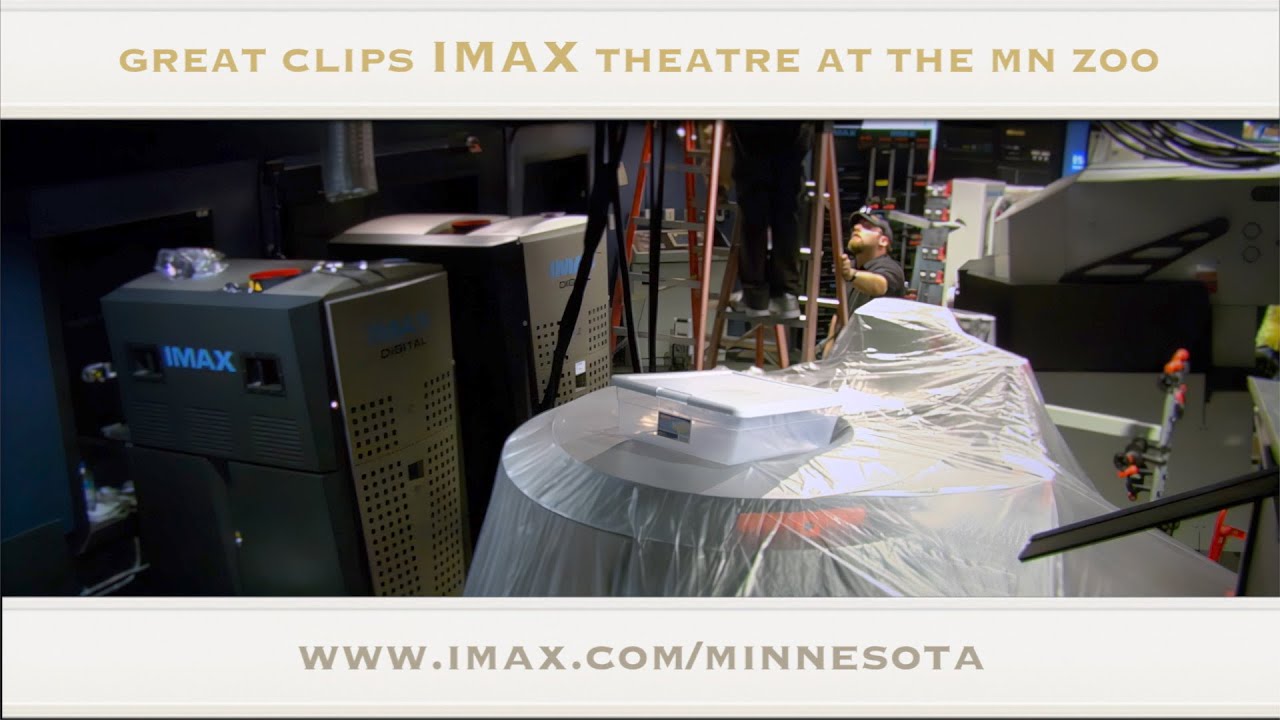 MN Zoo IMAX Theatre Film to Digital transition - YouTube
