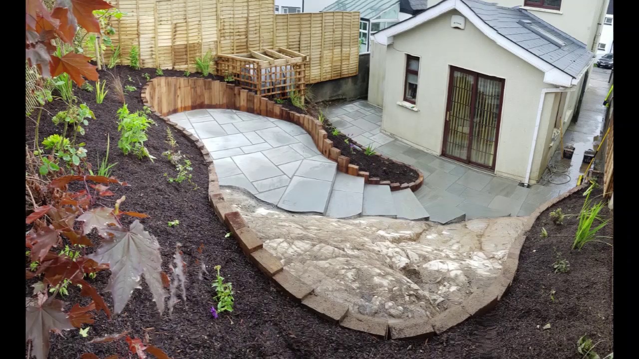 Back Garden renovation - YouTube