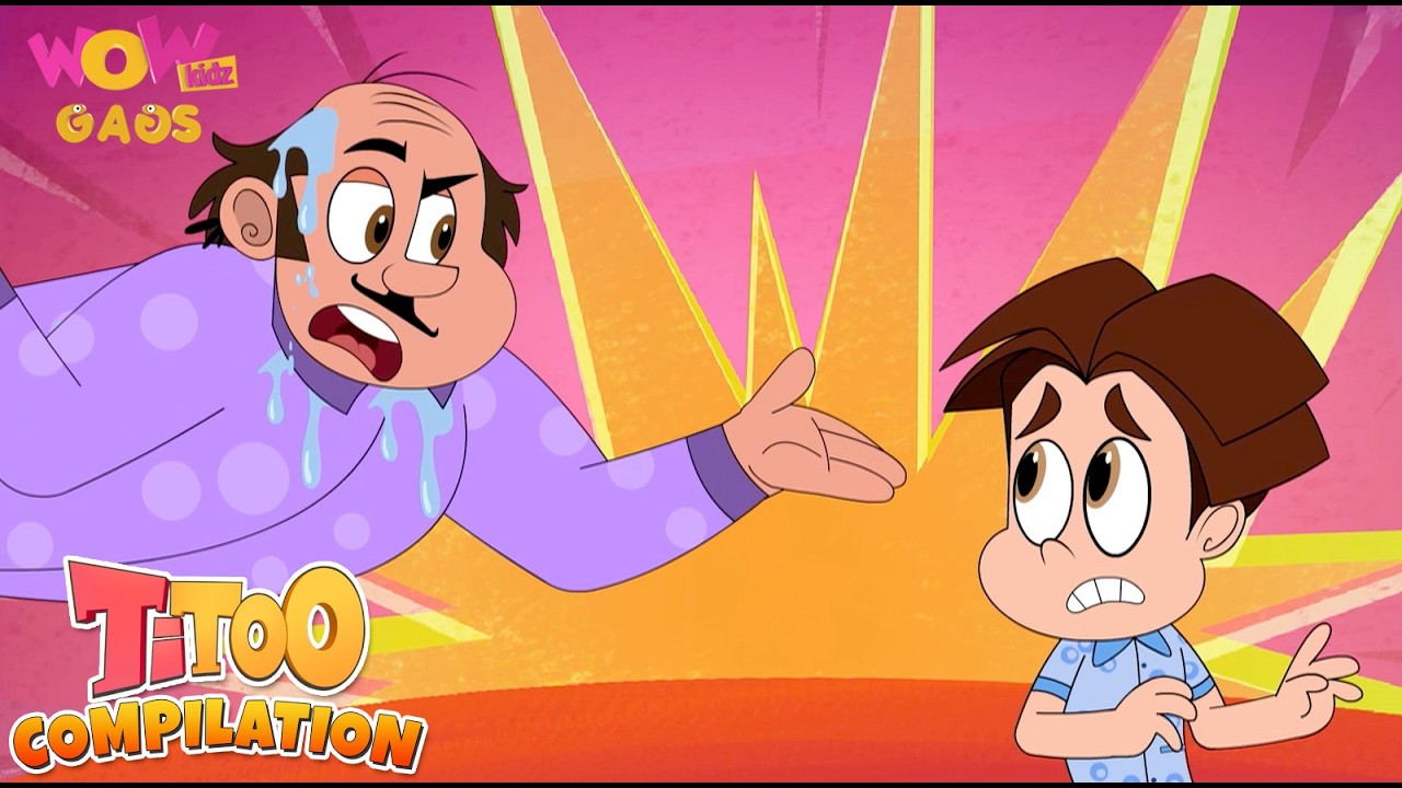 Titoo Funny Cartoon | Compilation | 124 | Hindi Cartoon for Kids #titoo ...
