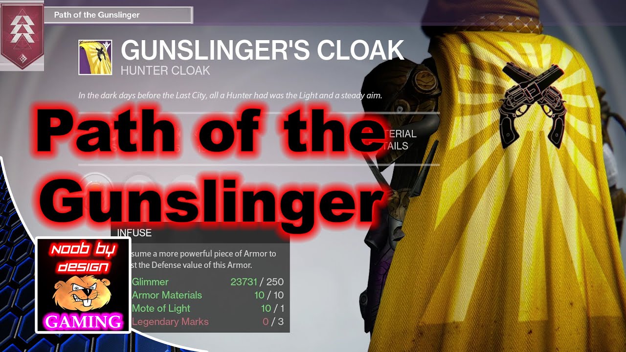 Destiny Update 2.0 - Path of the Gunslinger Walkthrough - YouTube