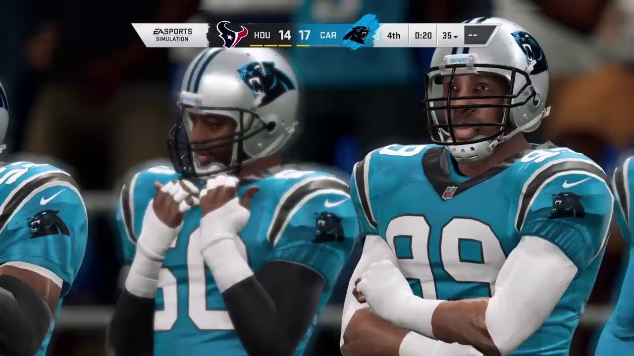Madden 20 PS4 Texans ( 1985 USFL New Jersey Generals ) vs Panthers ...