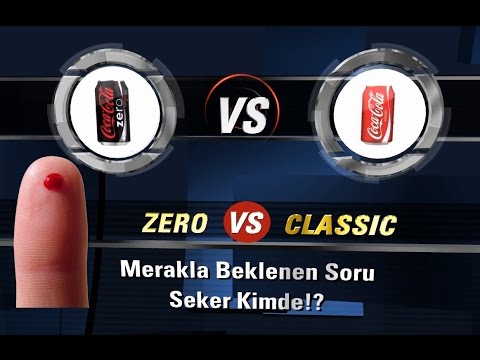 Coca Cola ZERO vs CLASSİC,Şeker ölçümü(Kan Testi)