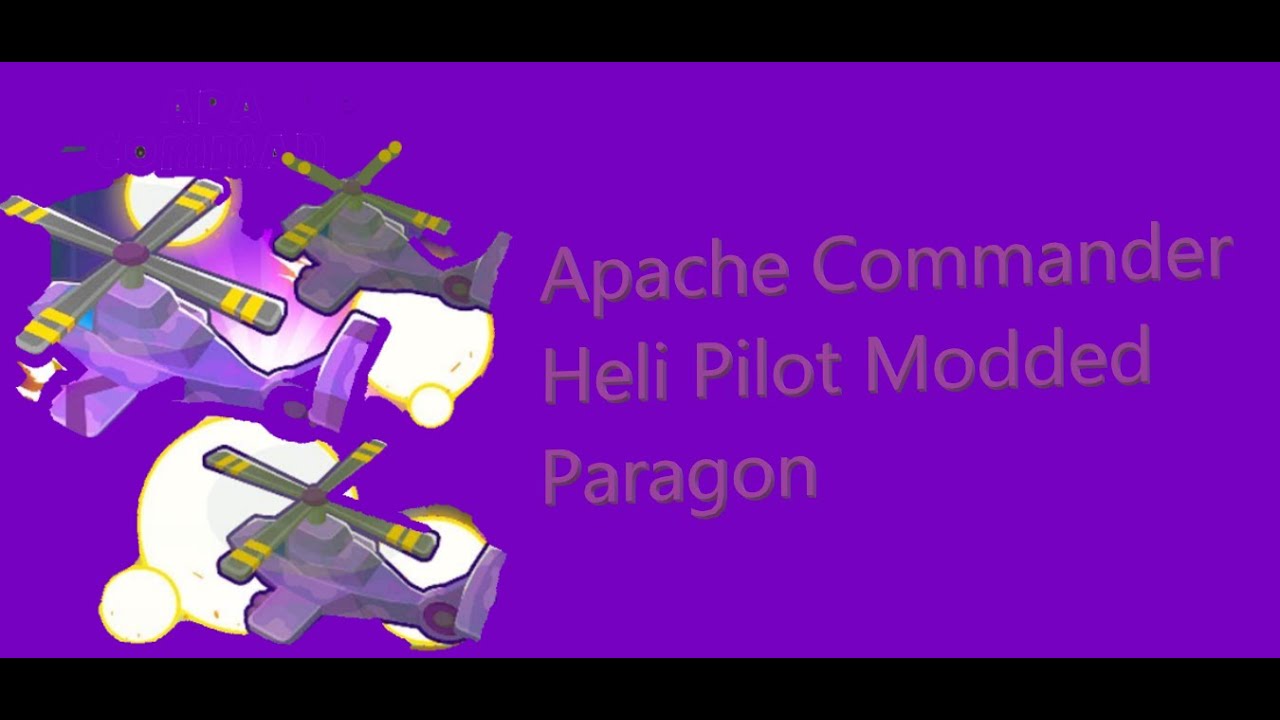 Showcasing The Apache Commander Modded Paragon - YouTube
