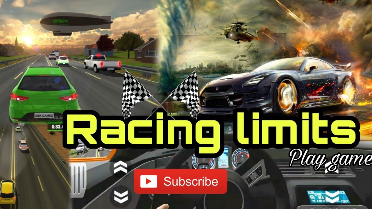 Racing limits car game - YouTube