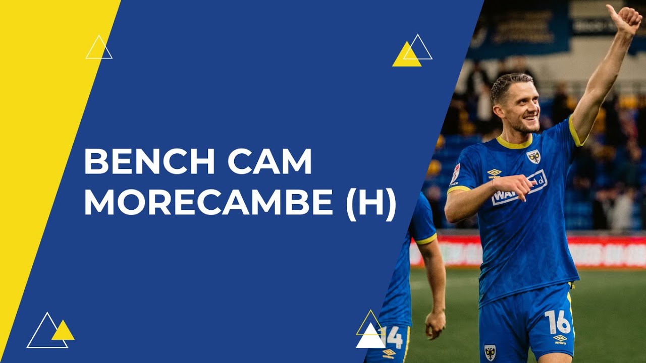 Bench Cam 🪑 | Morecambe (H) 🟡🔵 - YouTube
