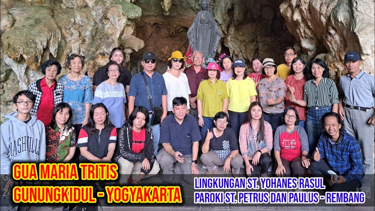 Ziarah ke Gua Maria Tritis - Gunungkidul - Yogyakarta - YouTube