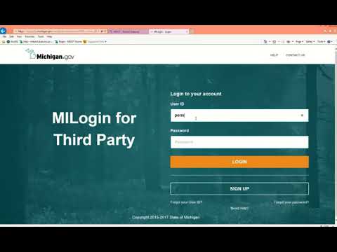 Metro Region – Registering for MDOT Permit Gateway - YouTube
