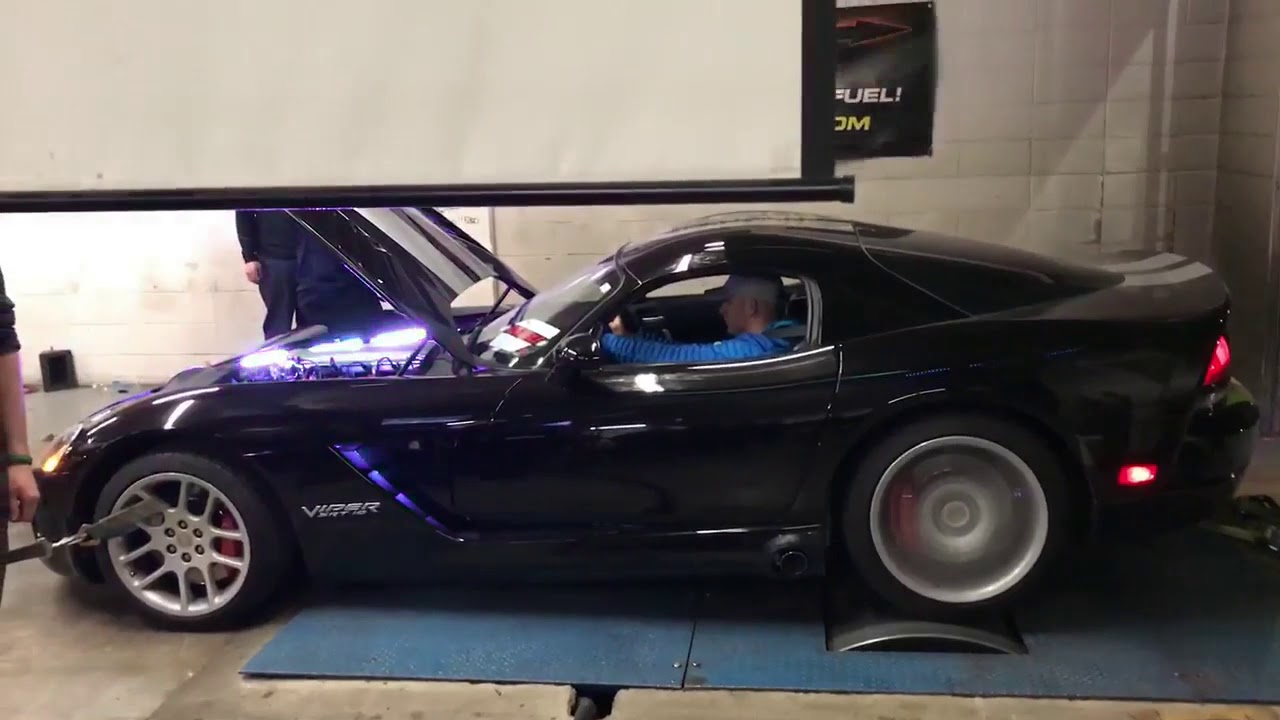 2006 Dodge Viper Dyno Pull: 477HP 513TQ - YouTube