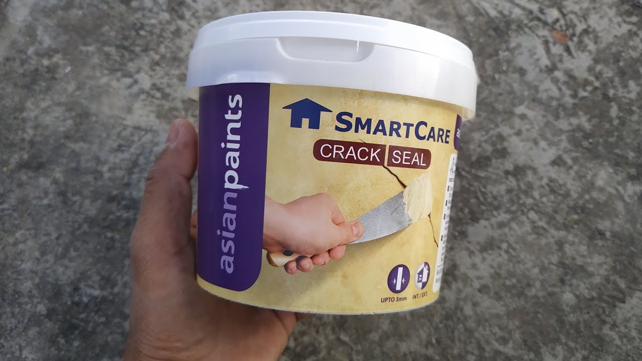 Asian Paints Smart Care Crack Seal || Crack Seal Price || How to use ...