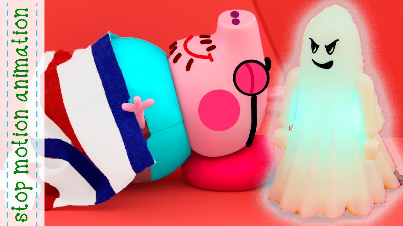 Frightening snoring. Peppa Pig toys Stop motion animation new episodes ...