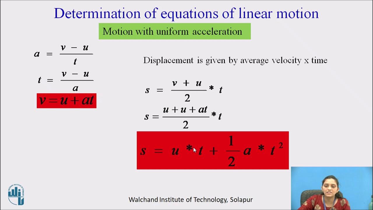Linear Motion - YouTube