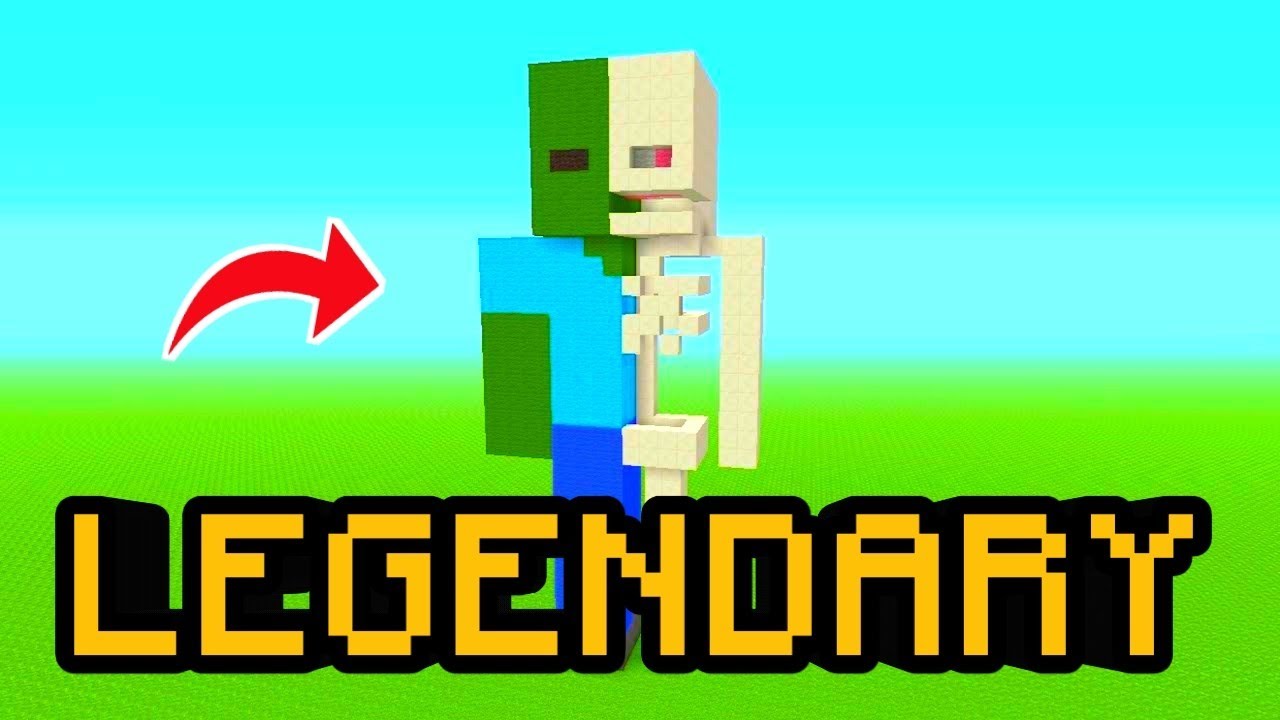 MINECRAFT BUILD BATTLE | Ce Zombie am *FĂCUT* - YouTube