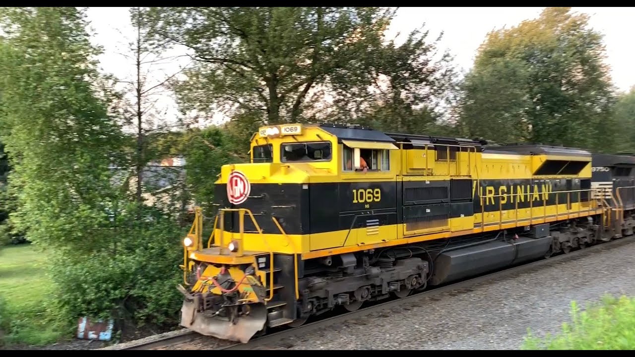 Virginian Heritage Engine up "The Slide" - YouTube