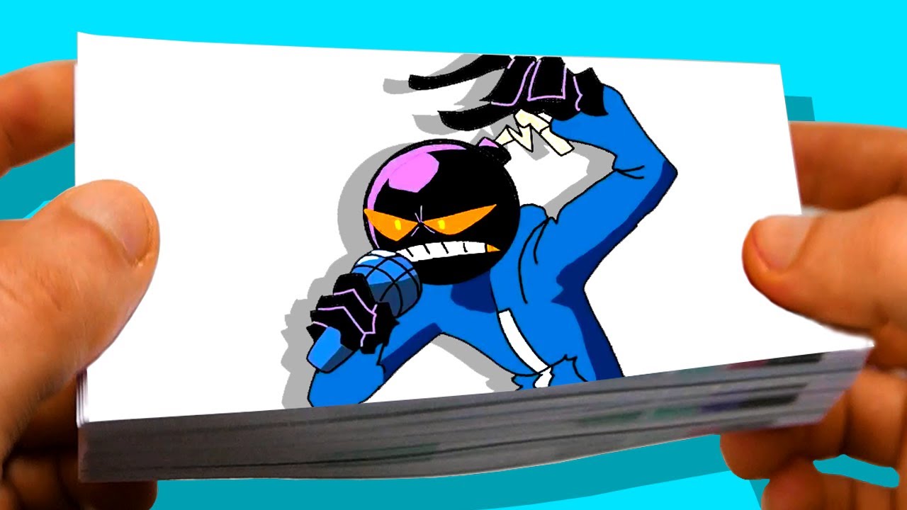 FNF Whitty chug jug with you (Friday Night Funkin Flipbook Animation ...