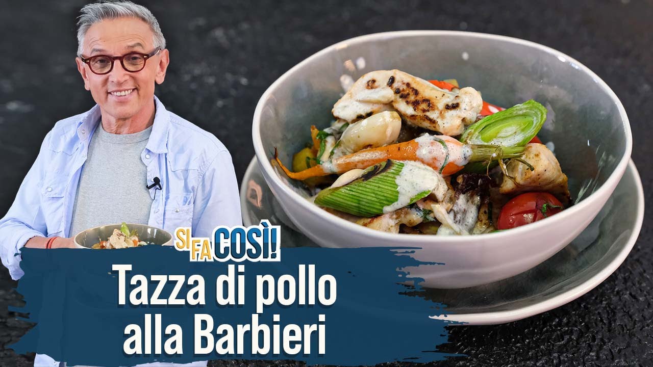 Tazza di pollo alla Barbieri - Si fa così | Chef BRUNO BARBIERI - YouTube