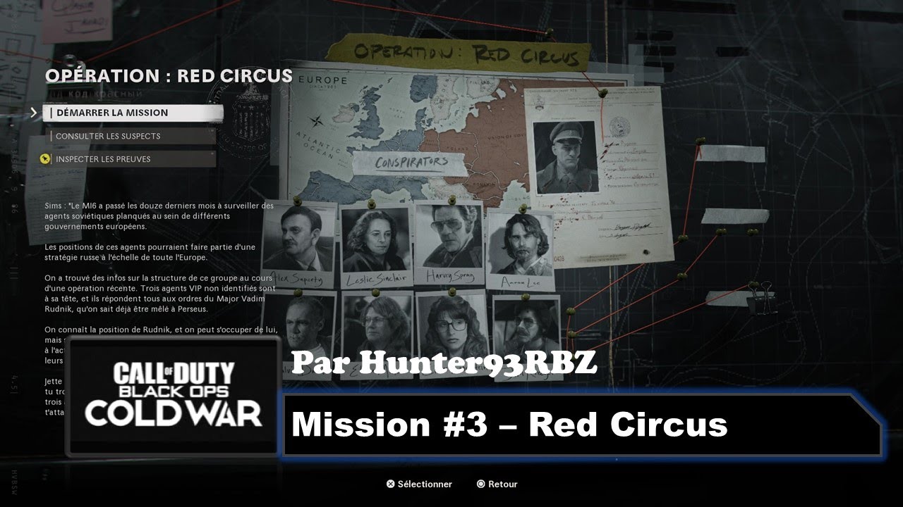 Call Of Duty : Cold War - Solo - Mission #3 - Red Circus - YouTube