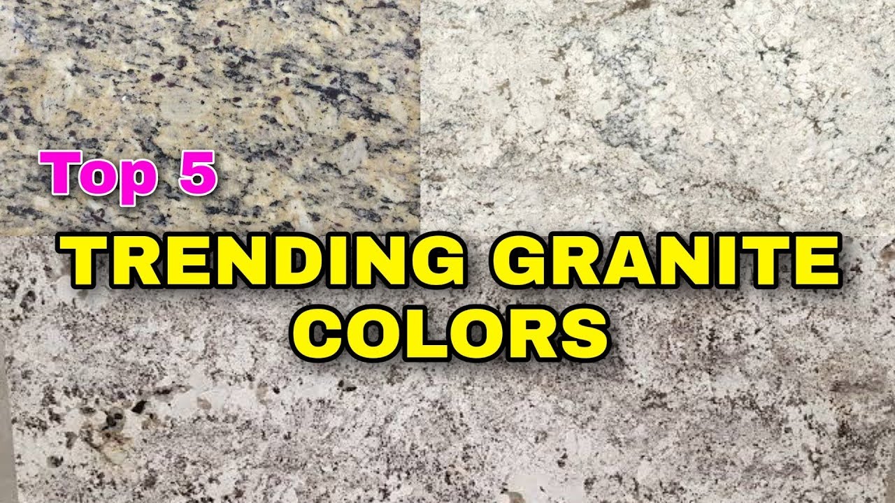 Top 5 Trending Granite Colors, Cutting Edge Countertops, #Granite_and ...