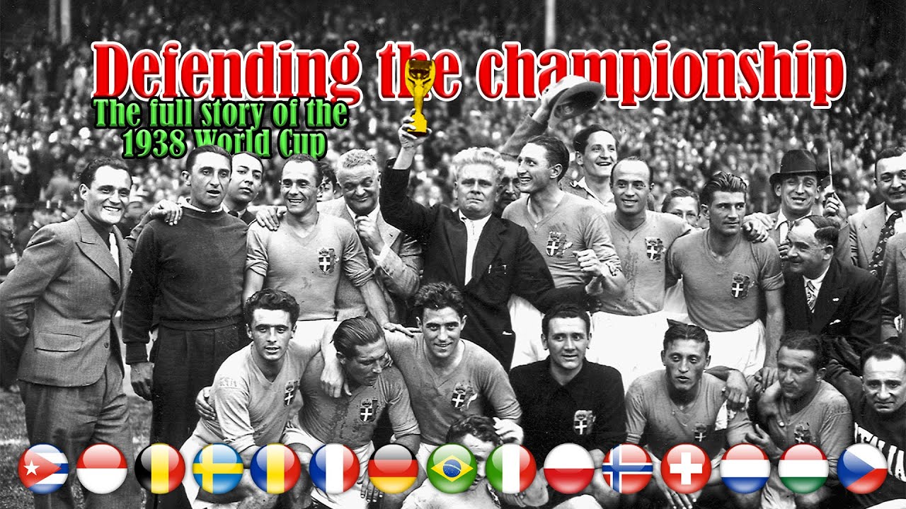 1938 World Cup ⚽ ITALY🏆 Road to victory 🎖️ - YouTube