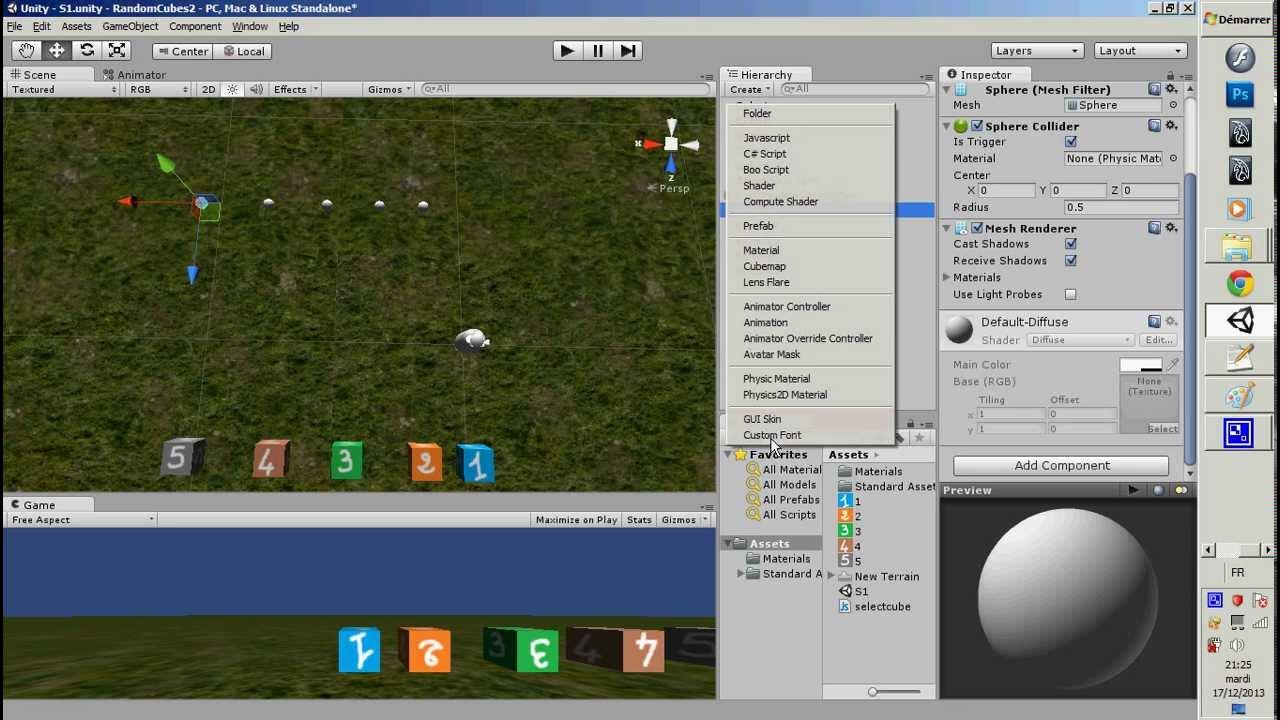 Unity3D - Collect Random Cubes #5 - YouTube