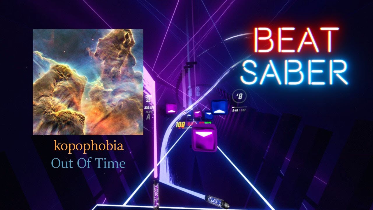 Beat Saber | Out Of Time - Kopophobia (Expert+) 79,1% - YouTube