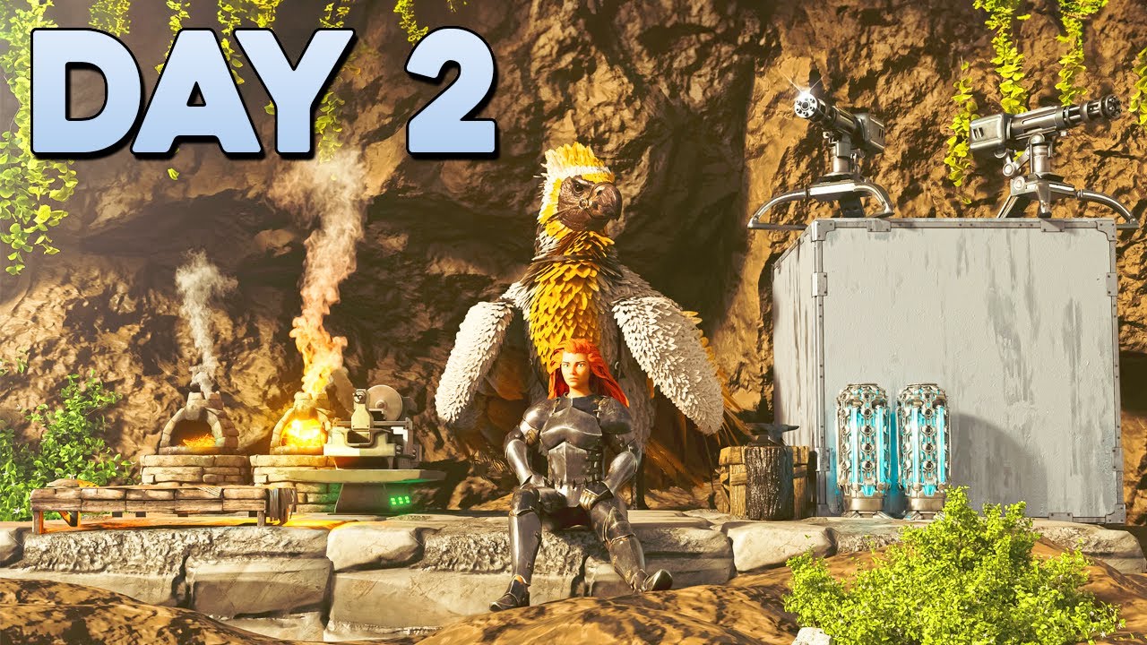 Building My Hidden SOLO Rathole On Astraeos ARK Day 2 - YouTube