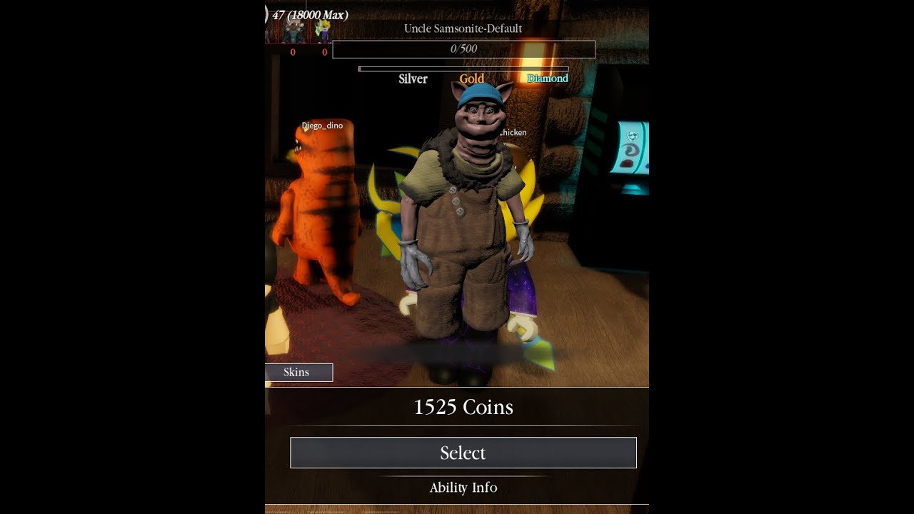 Roblox | Pillar Chase 2 | Uncle Samsonite Gameplay | Domain Expansion ...