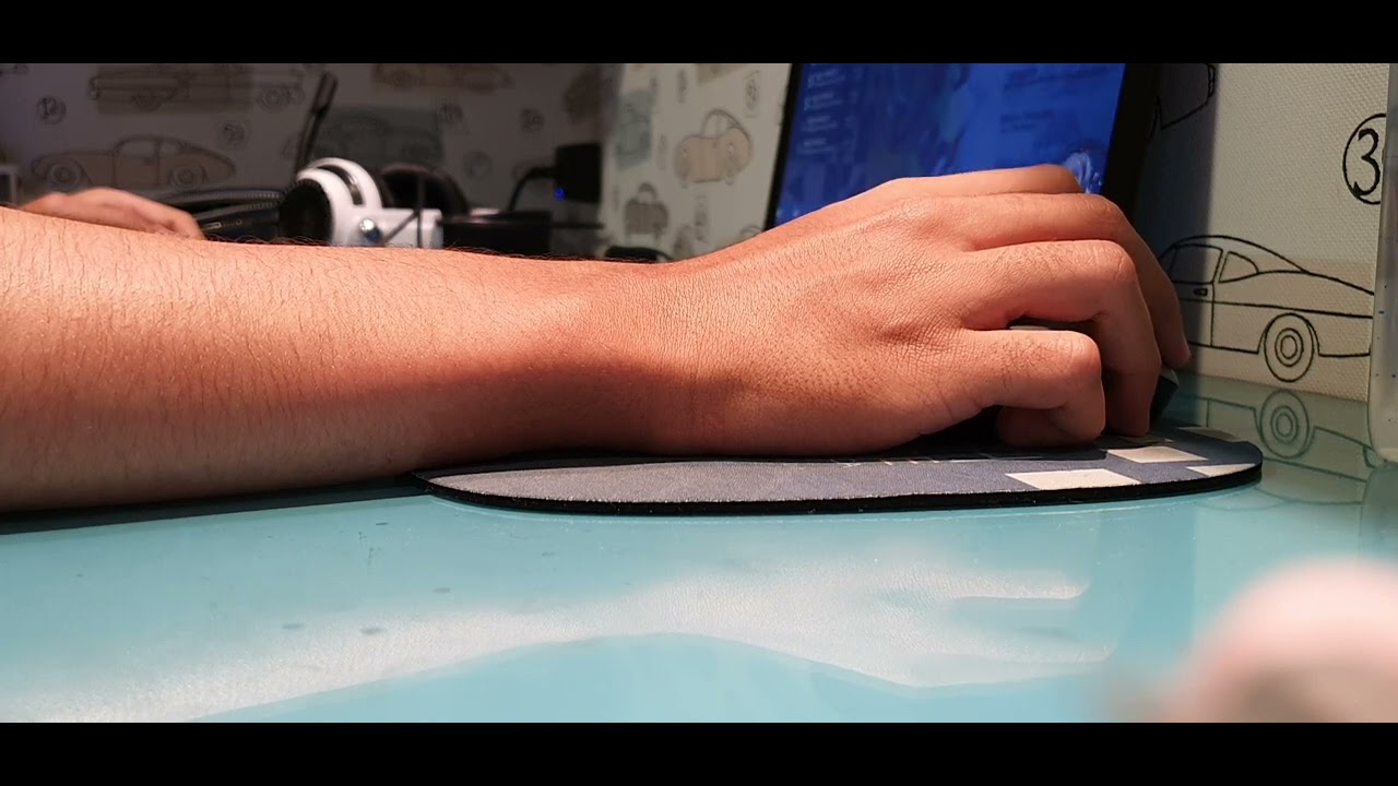 hand cam test osu mania lol - YouTube