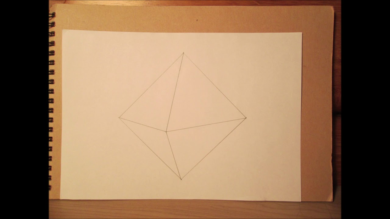 A cross section of a regular octahedron 03 - cutting by planes parallel ...