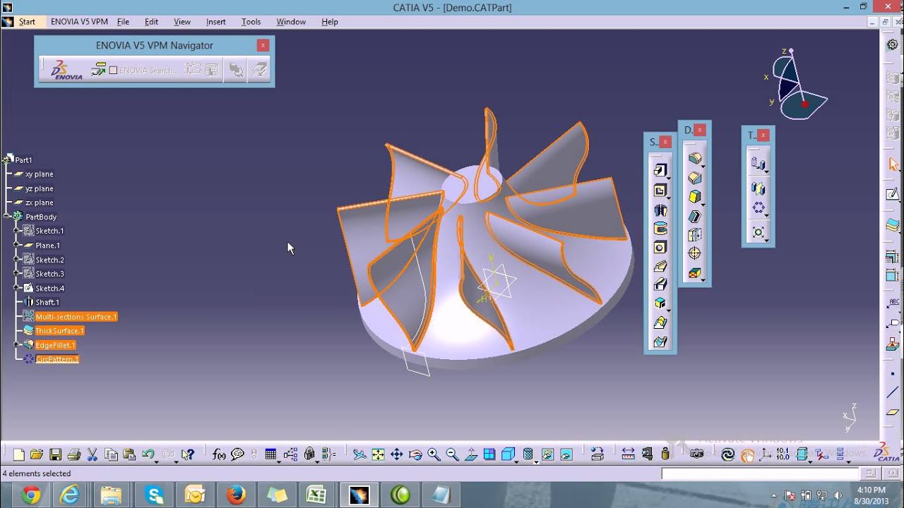 catia demo - YouTube