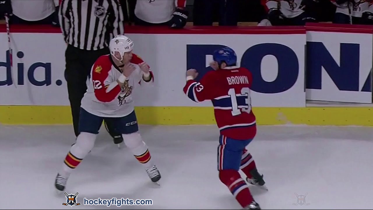 Mike Brown Hockey Fight