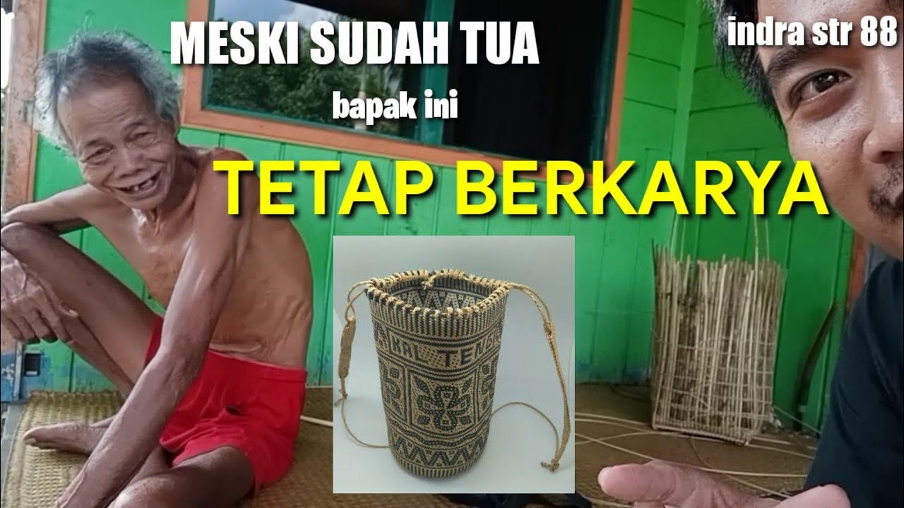 KERAJINAN TENGKALANG KAL-TENG #VLOG - YouTube
