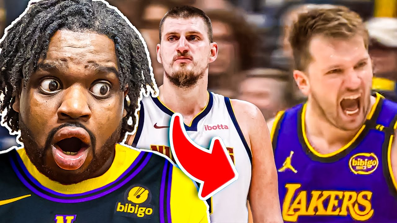 Lakers Fan Reacts To LUKA GOES CRAZY! LAKERS at NUGGETS | FULL GAME ...
