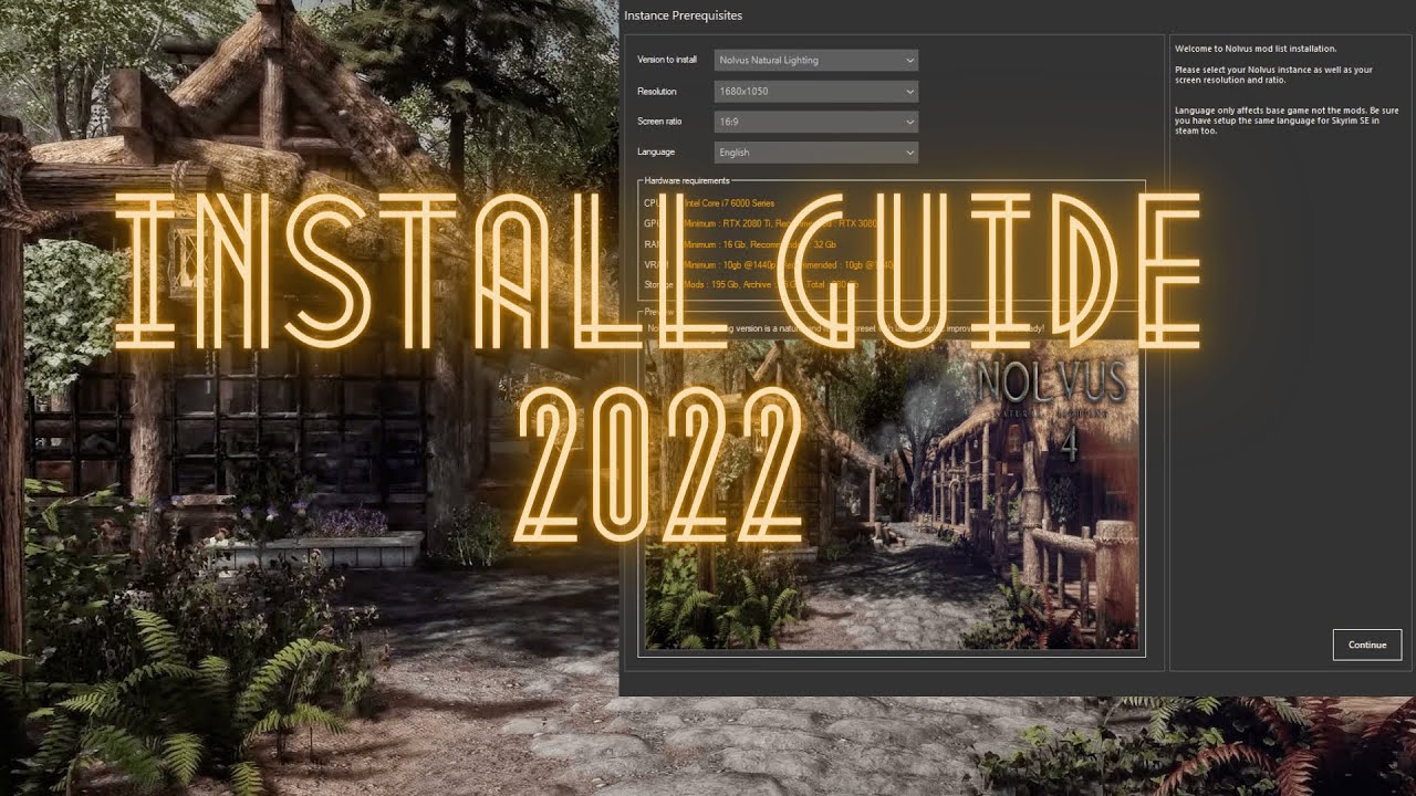Skyrim Nolvus Modlist Install Guide 2022 (OUTDATED 2024) - YouTube