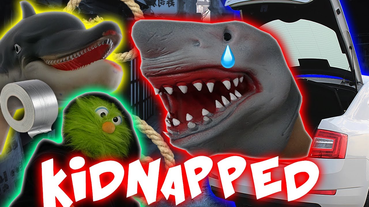 SHARK PUPPET GETS KIDNAPPED!!!!! - YouTube