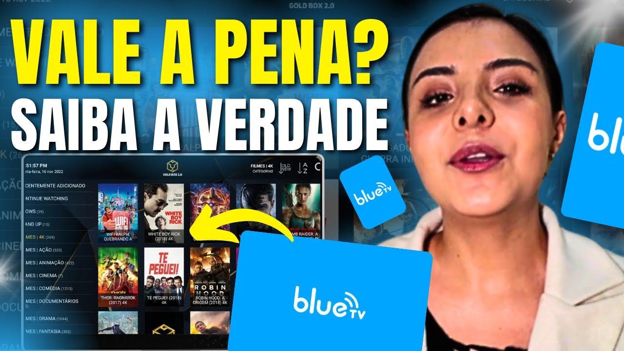 🚨Blue TV Vale a Pena? Blue TV É Bom? Blue TV Como Instalar? Blue TV ...