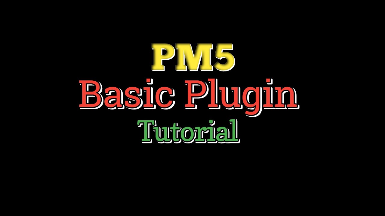 Basic Plugin Tutorial | PMMP First Plugin Tutorial | How To Make First ...
