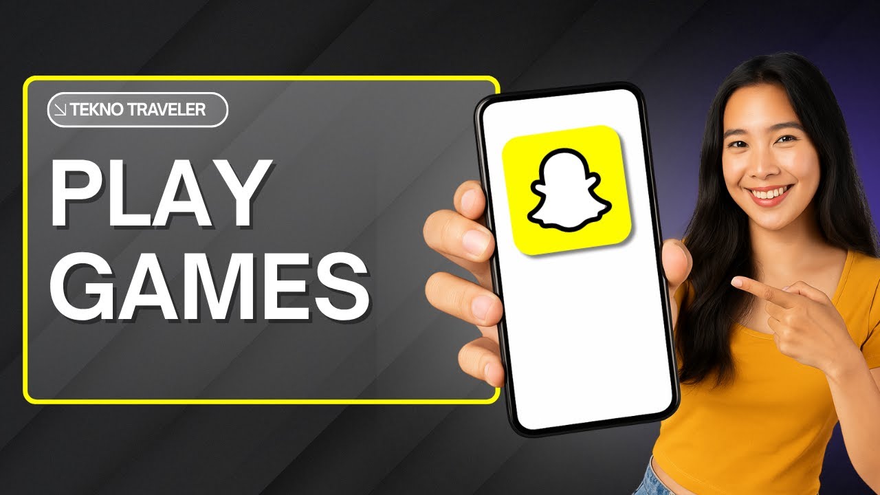 How To Play GAMES On Snapchat | Play Snapchat Games - YouTube