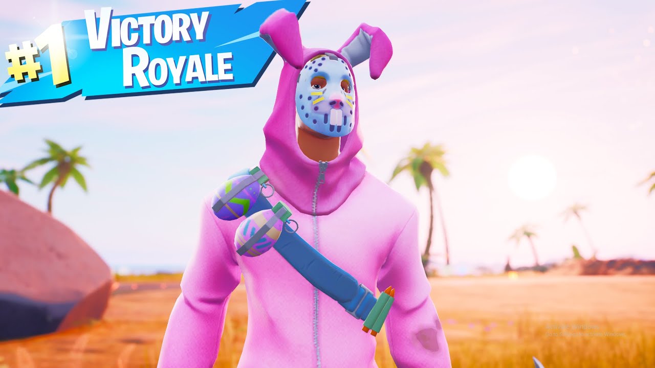RABBIT RAIDER Skin Gameplay In Fortnite Chapter 3! (11 Kills Solo Win ...