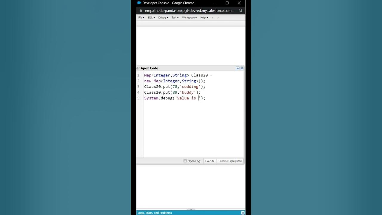 Get Value In Map Coding Salesforcetrailhead Trailhead Youtube 