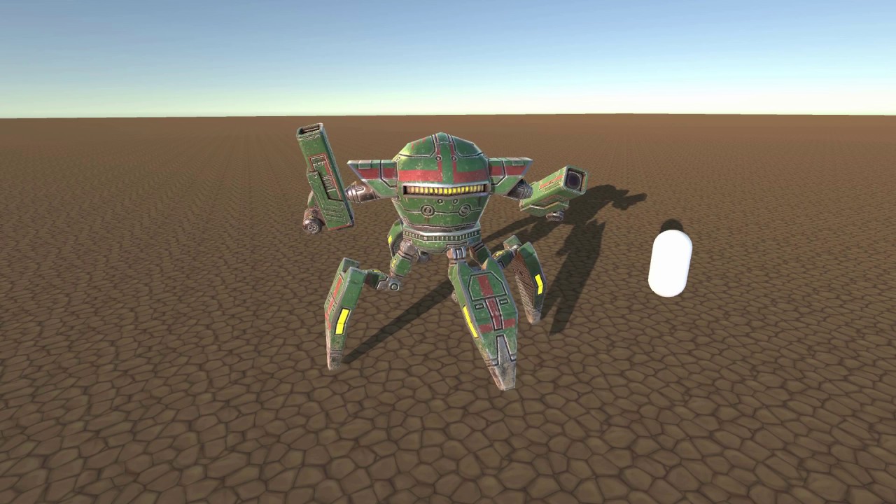 Destroyer Mech Robot - YouTube