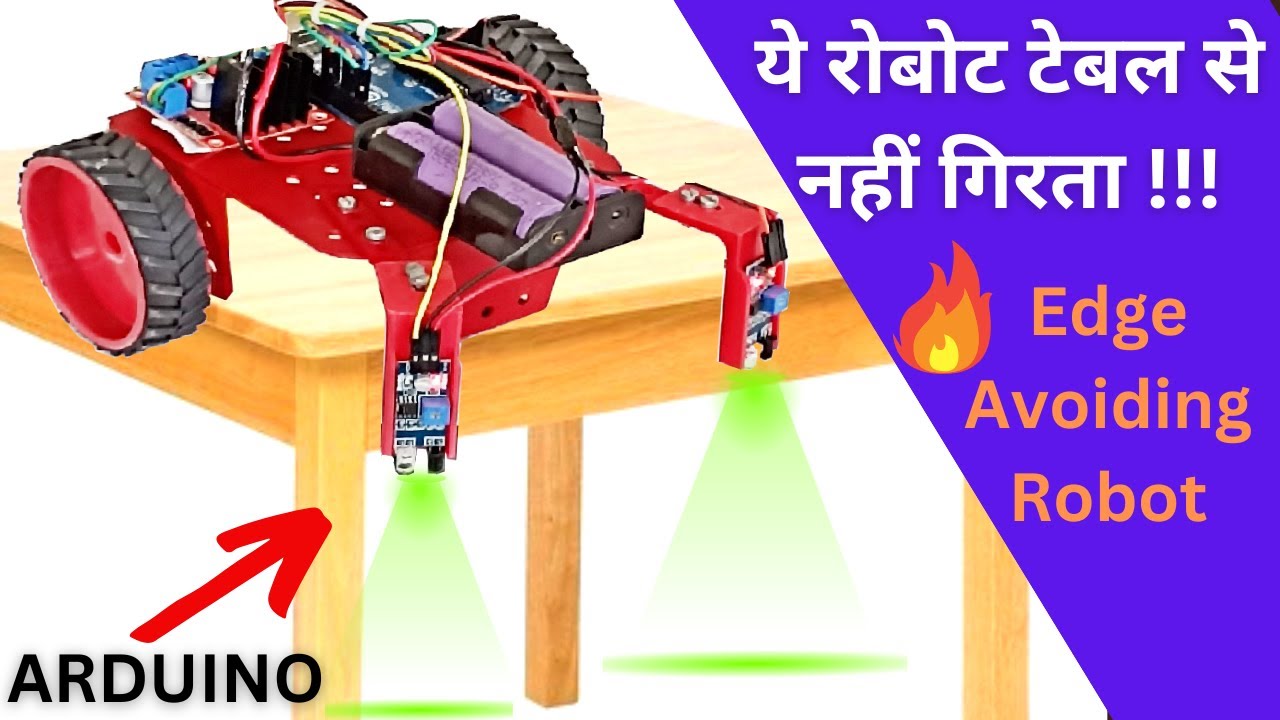 Line Follower Robot Using Arduino Edge Avoiding Robot Using Arduino 5145