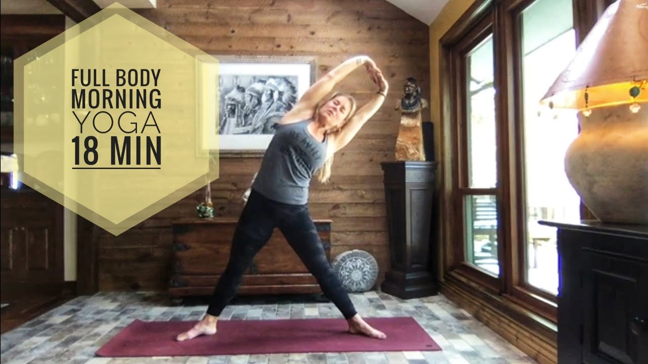 Full Body Morning Yoga || 18 Min - YouTube