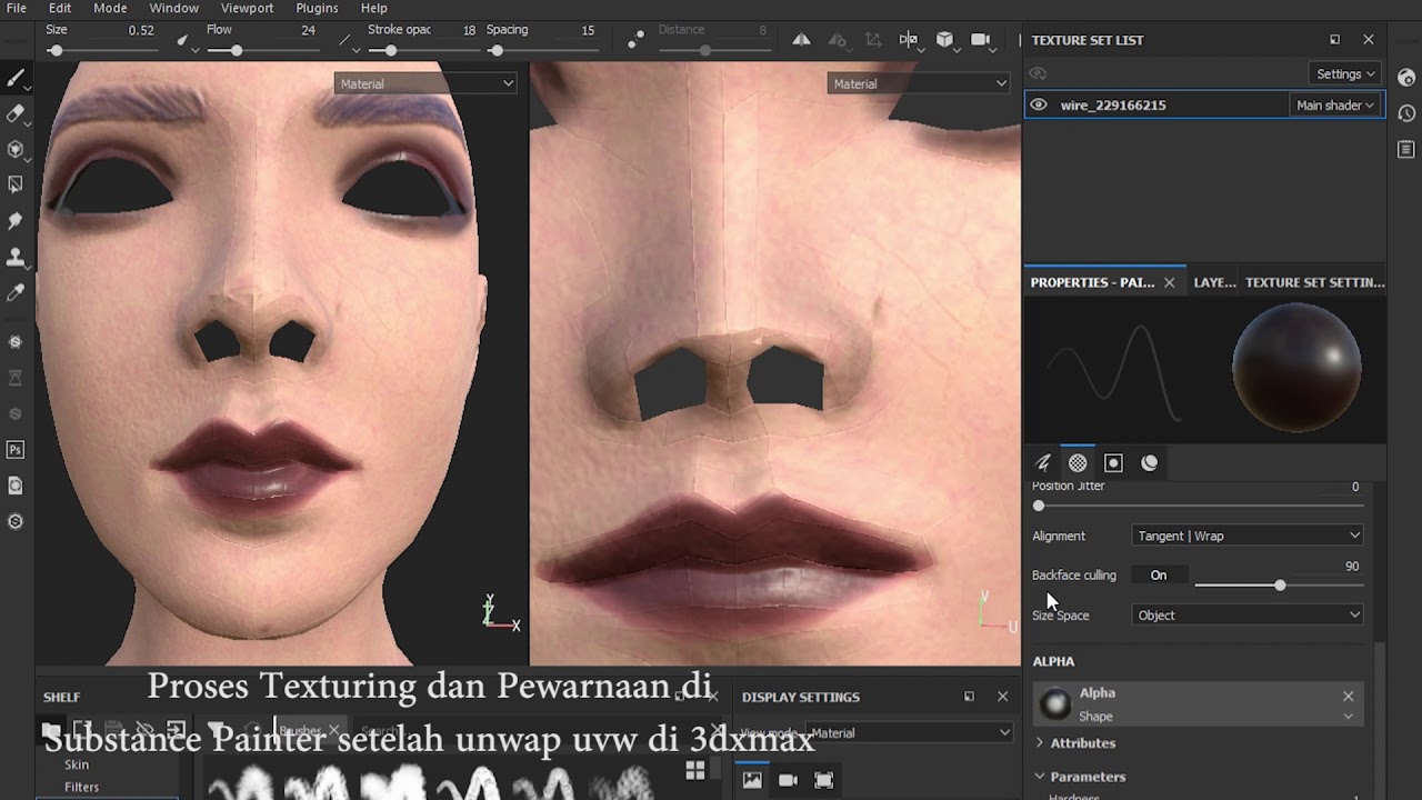Proses pembuatan 3D modeling - YouTube