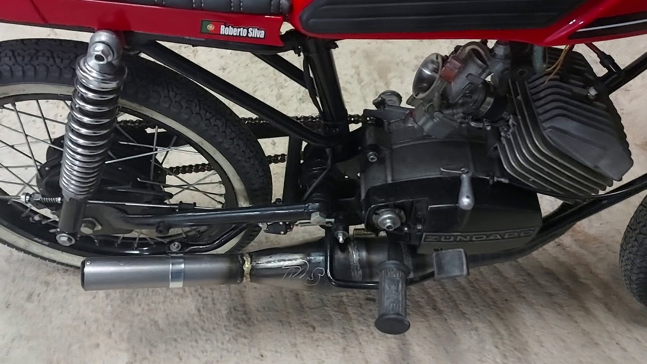 Zundapp XF 17 Polini 80cc - YouTube